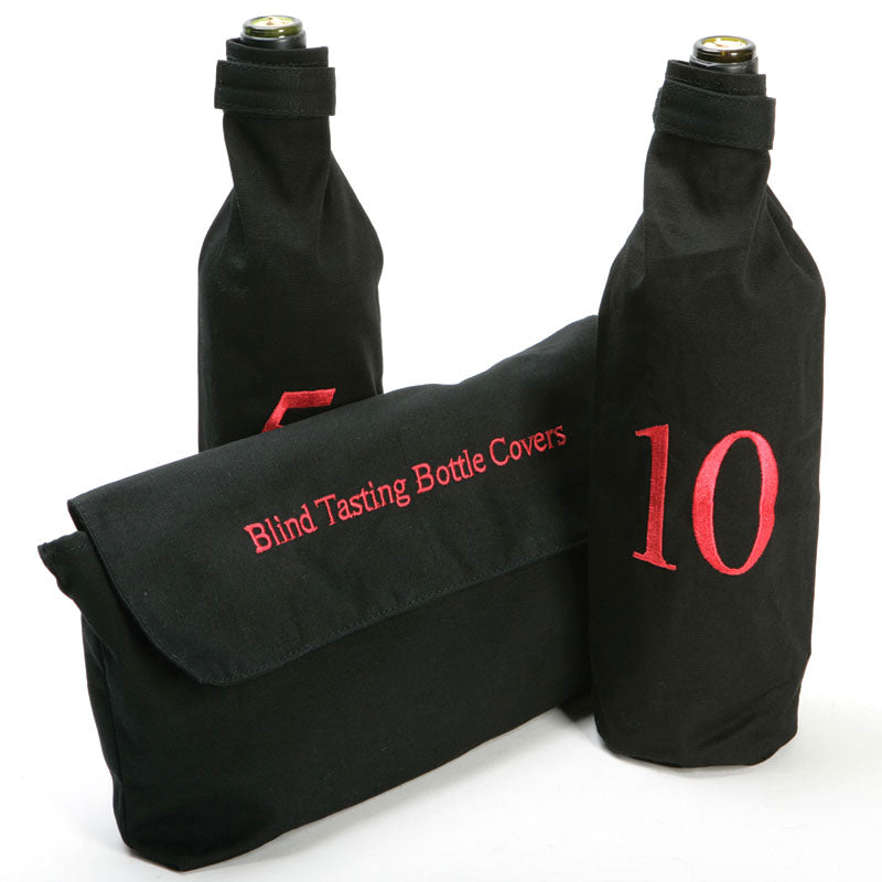 Blind Wine Tasting Bottle Sleeves/Covers 1-10 – Wineware Racks ...