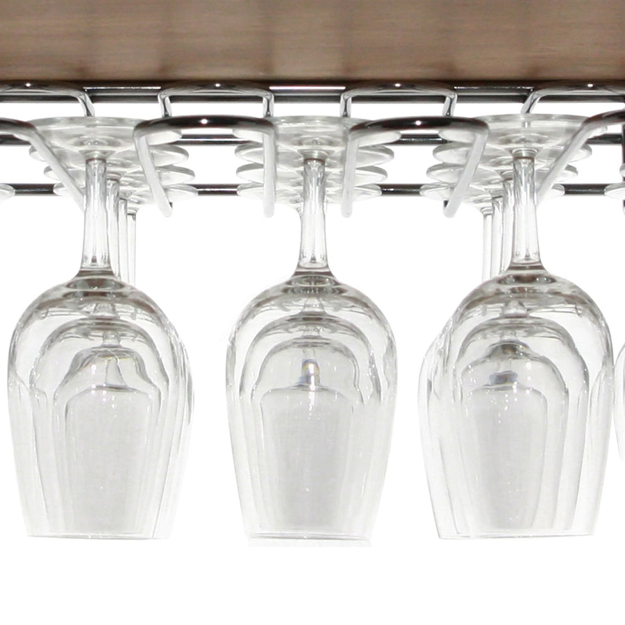 Buy Wine Glass Hanging Racks, Wall Mounted Stemware Racks – Wineware ...
