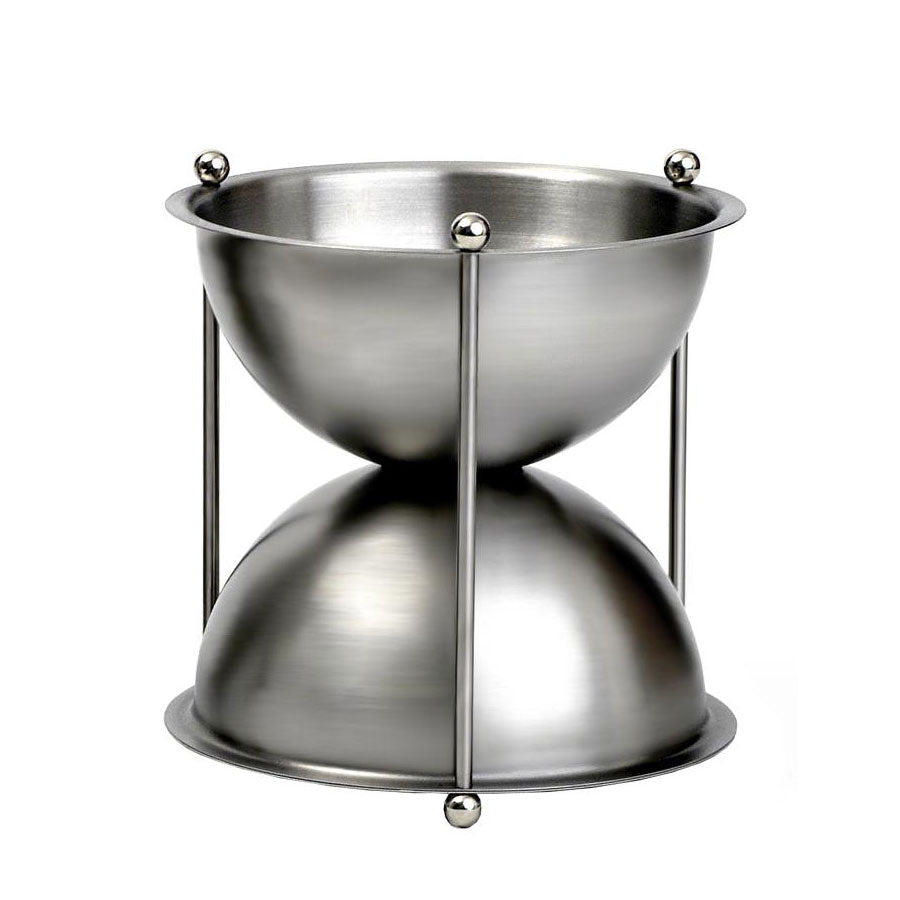 Oeno Hourglass 2 Litre Wine Spittoon - Stainless Steel, Decanting ...
