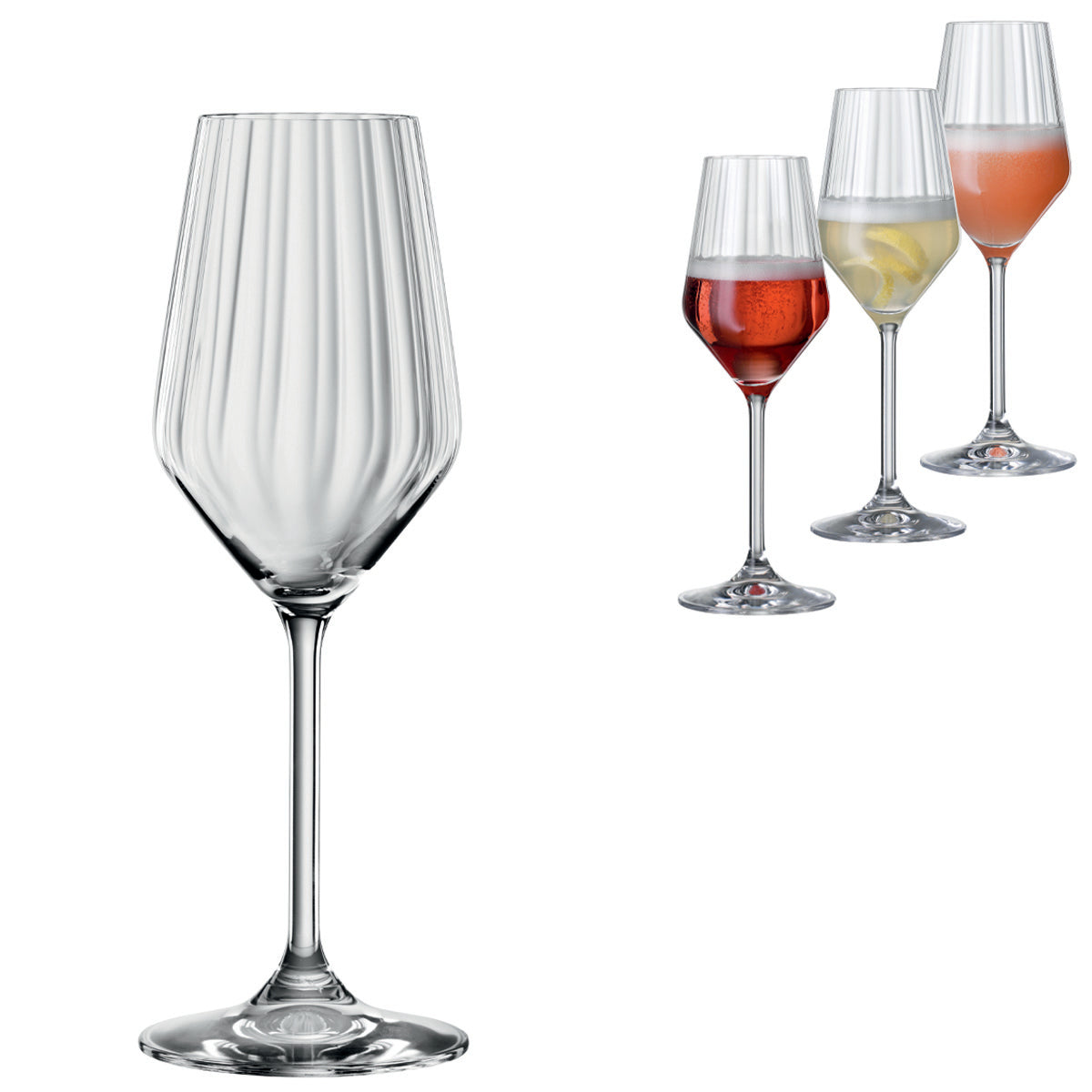 Spiegelau Lifestyle Champagne / Sparkling Wine Glass - Set of 4 ...